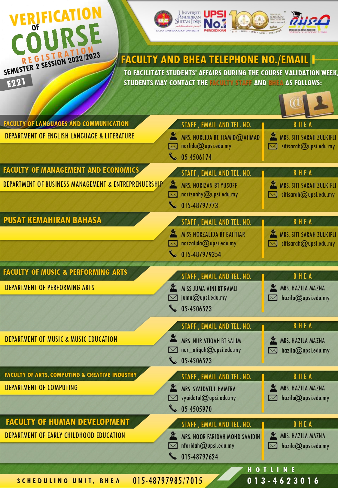 UPSI | Bahagian Hal Ehwal Akademik – UNIVERSITI NO.1 PENDIDIKAN | NO.1 ...
