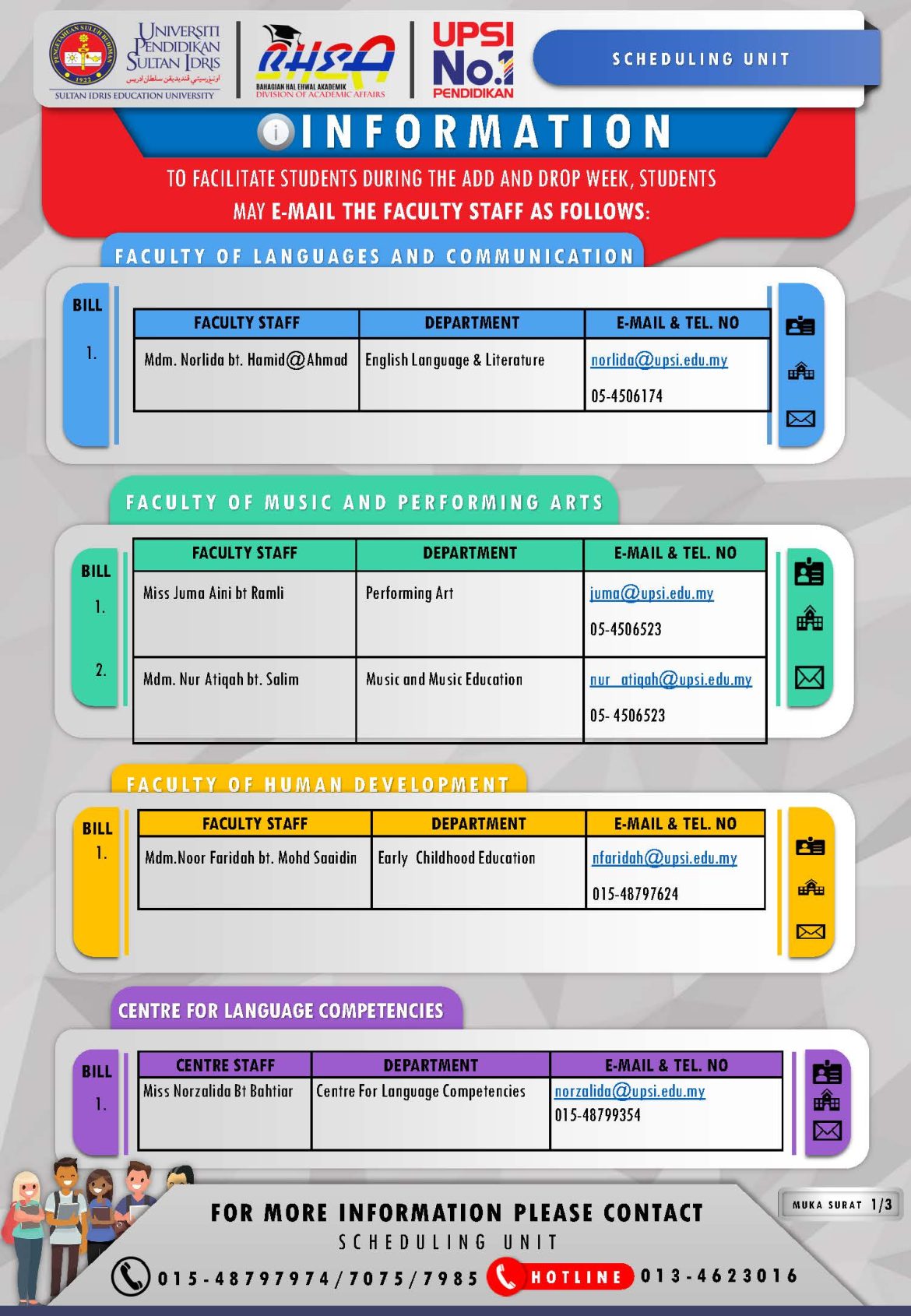 UPSI | Bahagian Hal Ehwal Akademik – UNIVERSITI NO.1 PENDIDIKAN | NO.1 ...